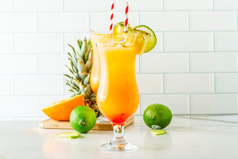 Tropical Hurricane Mocktail (Fruity, Fun & Kid-Friendly!) - Mocktail ...