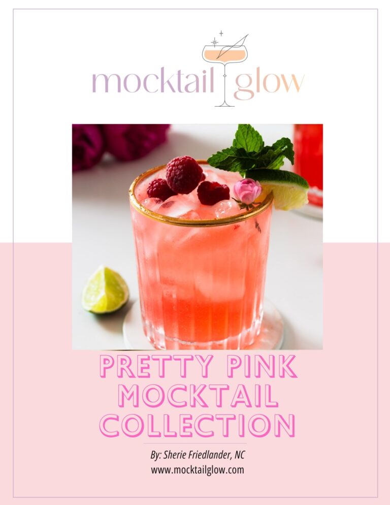 Pink Mocktails (Easy, Pretty Non-Alcoholic Drinks)
